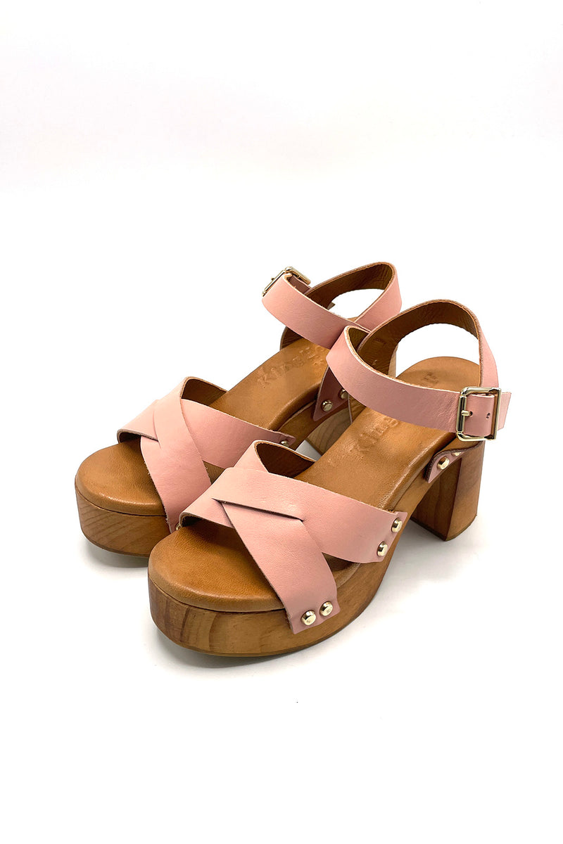 WOODPECKER SANDAL SAMPLE - BLUSH – King Comf